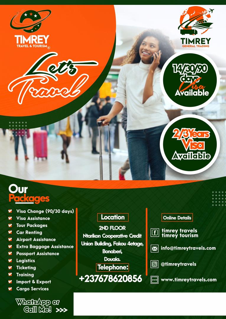Travel With Timrey - Cameroon News Agency