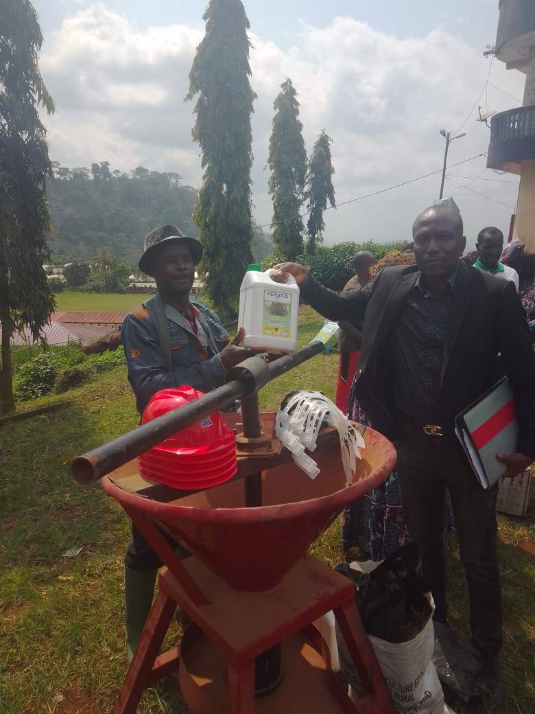 Tombel farmers equipped with industrial and modern tools - Cameroon ...